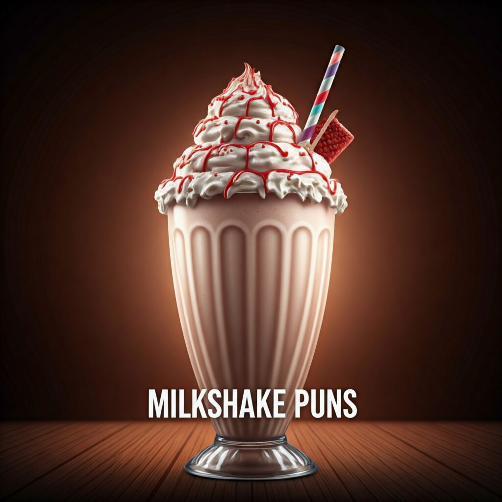 Milkshake Puns: Stirring Up Laughter One Sip at a Time - Fun With Puns