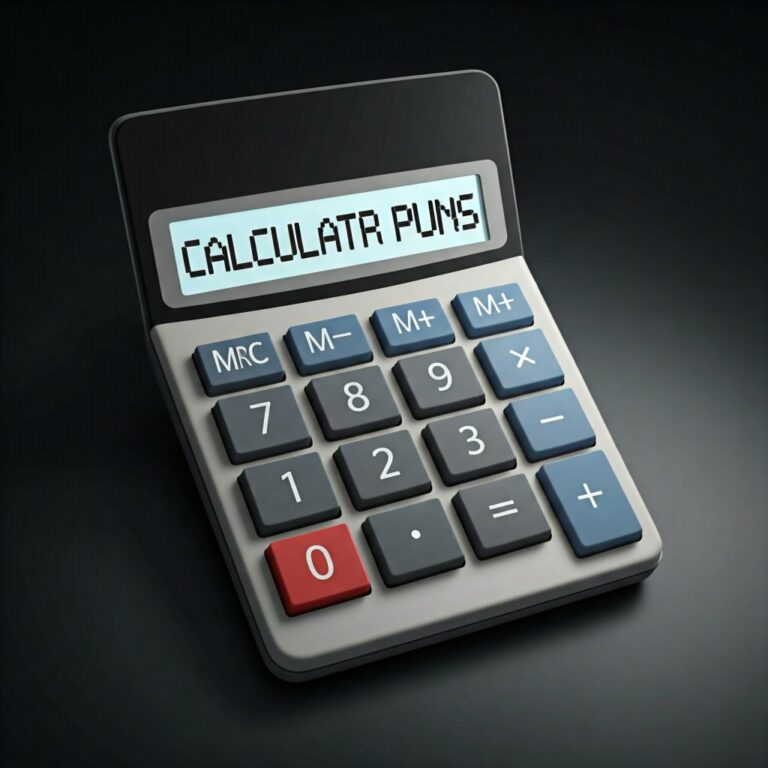 Calculator Puns: Crunching Numbers with a Dash of Humor! - Fun With Puns