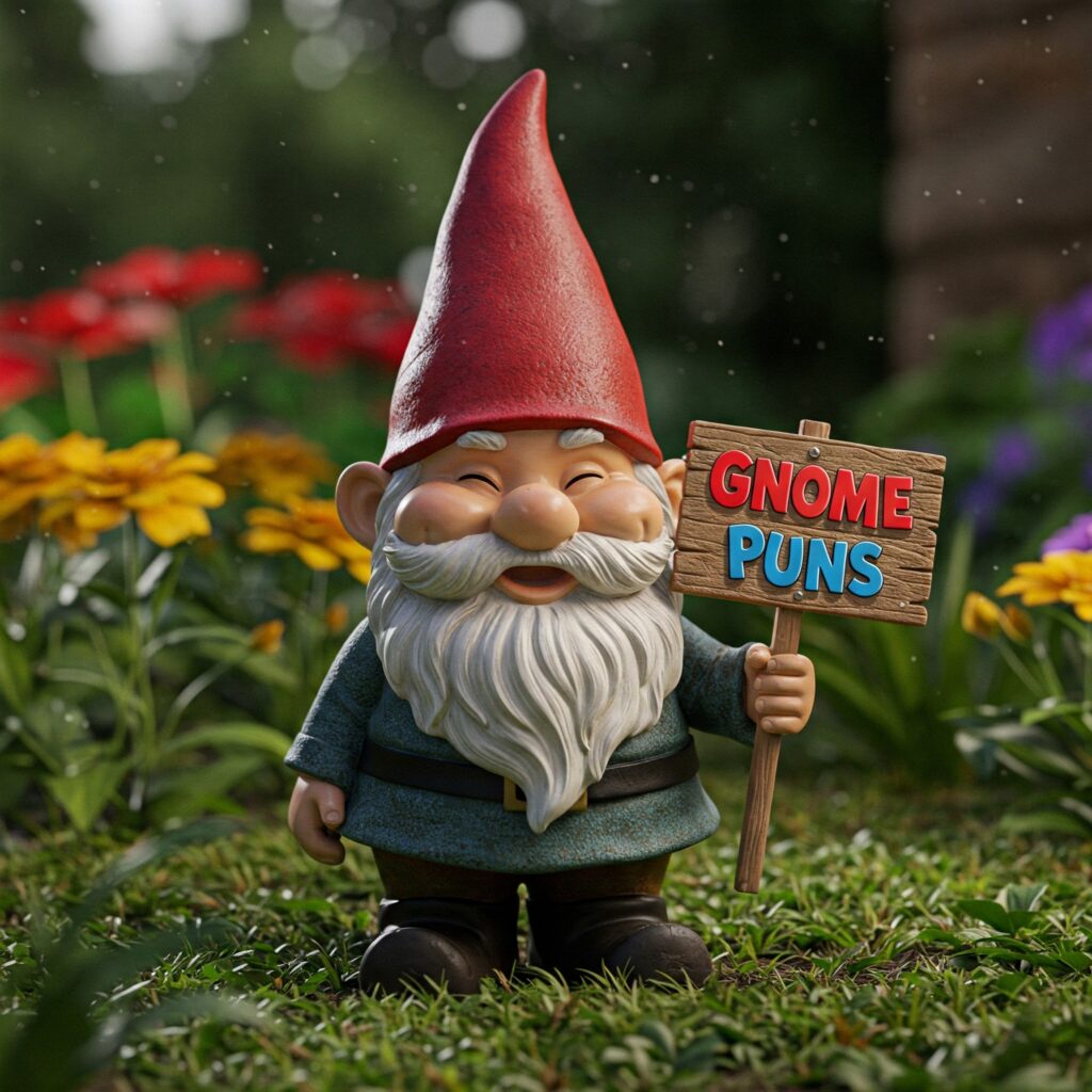 Gnome Puns: A Garden Full of Giggles - Fun With Puns