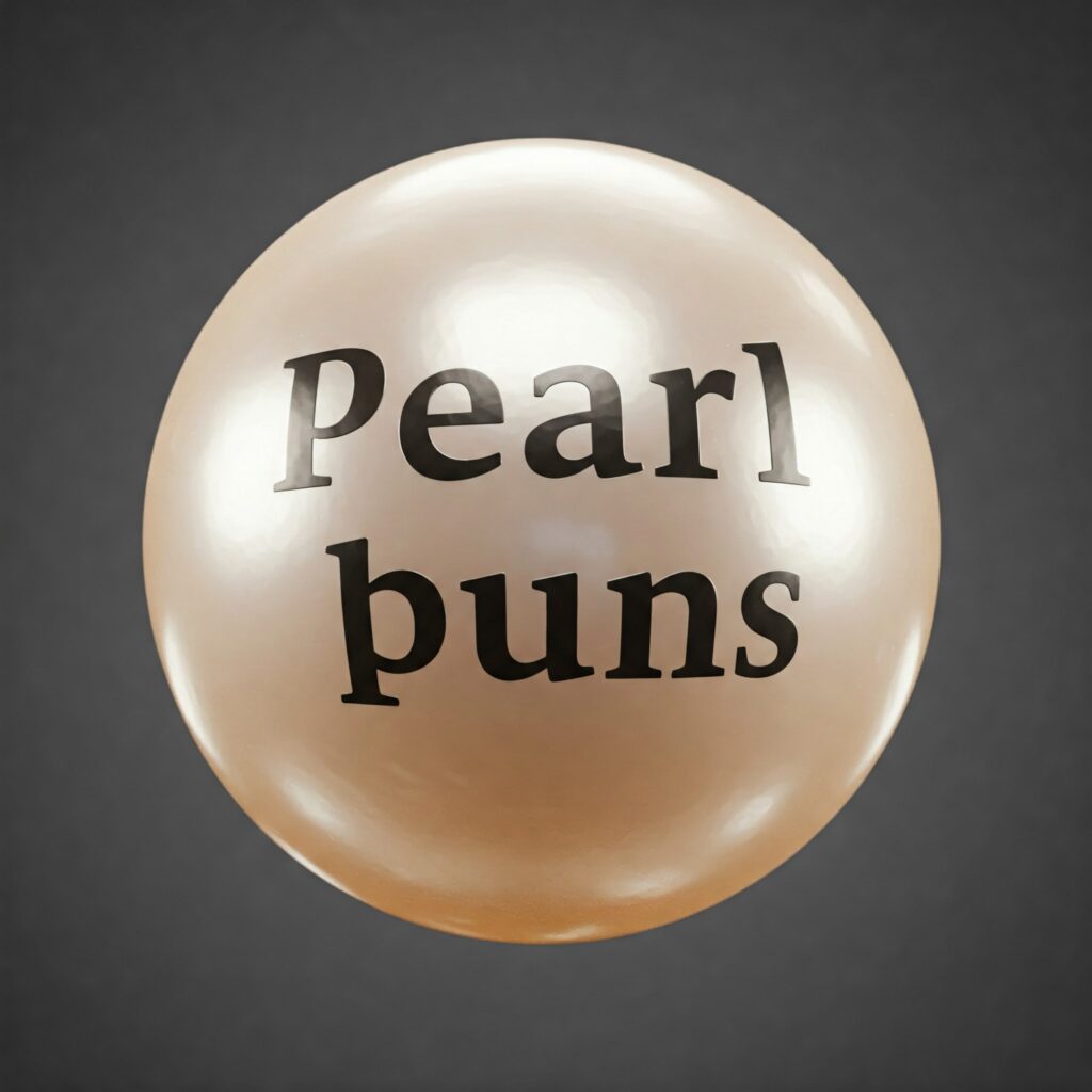 Pearl Puns: Gems of Whimsy and Wordplay - Fun With Puns