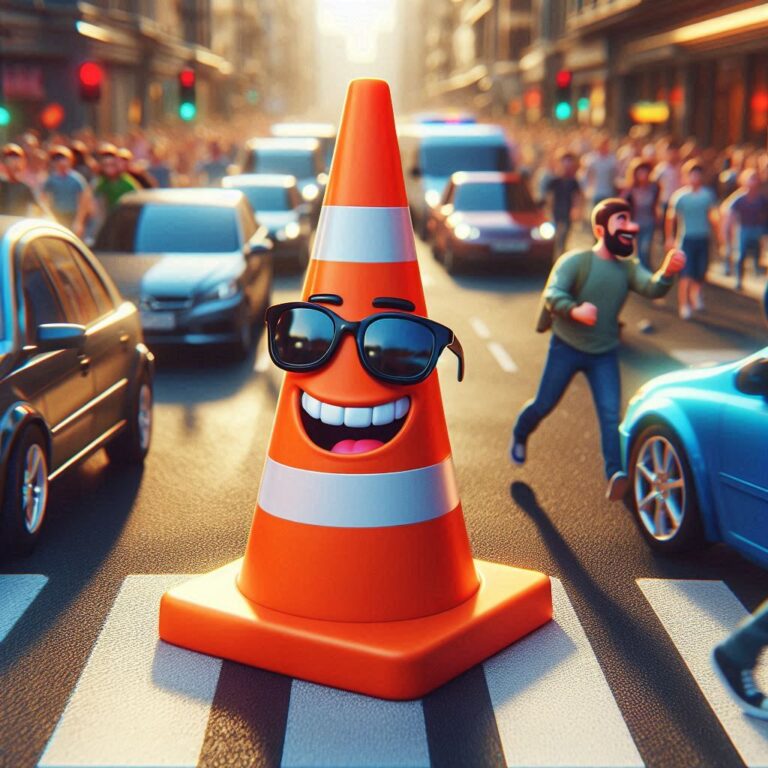 Traffic Cone Puns: Get Ready to "Point" Your Way to Fun! - Fun With Puns